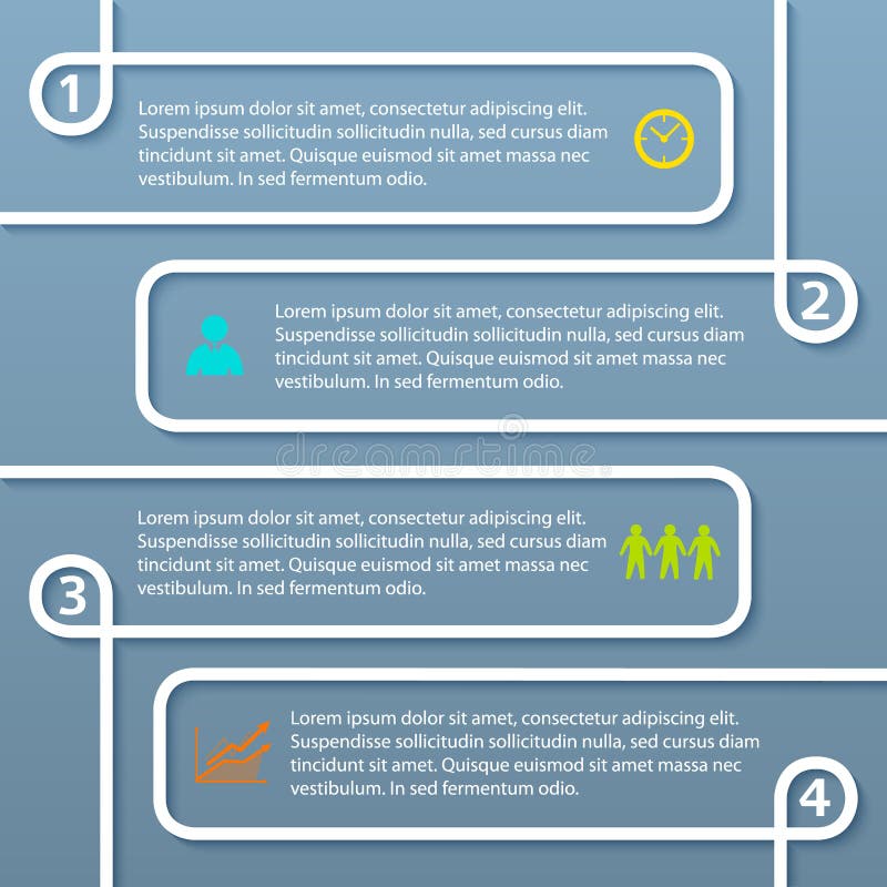 Loop-vector-template-option-plan-booklet-management Stock Vector ...