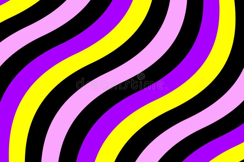 Loop Vivid Colored Wavy Stripe Background for Title Movie Stock ...