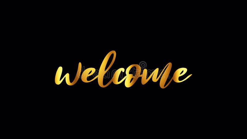 Welcome LED Light Panel Effect Stock Video - Video of glow, business ...