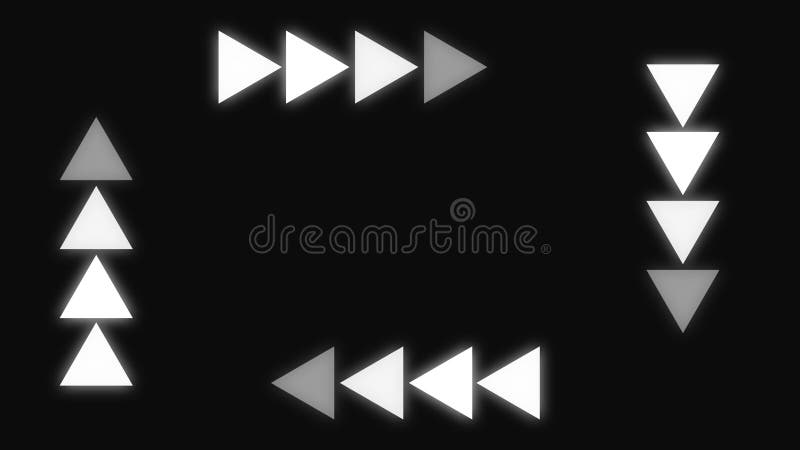 Loopable Arrow Background Animation in 4K Stock Video - Video of ...