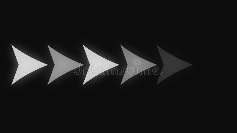 Loopable Arrow Background Animation in 4K Stock Video - Video of ...