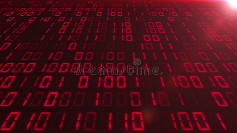 Loopable Binary Code Background Animation Stock Video - Video of animation, digital: 190880295
