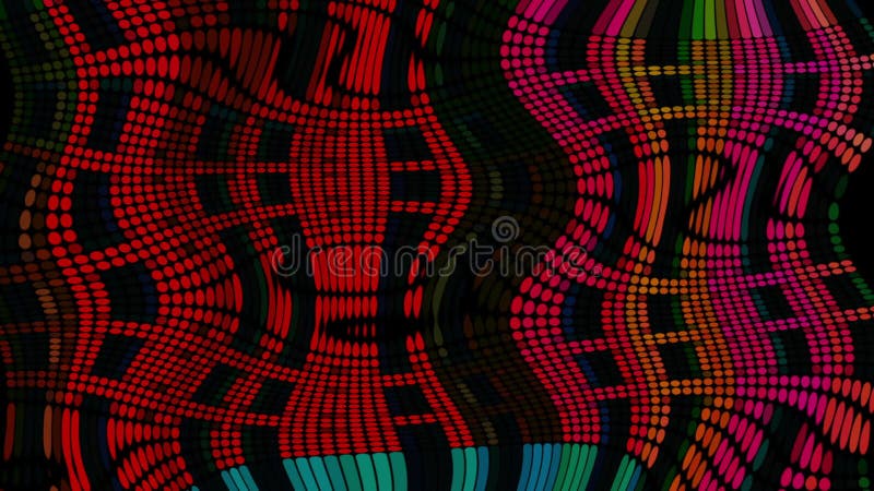 Loopable Rainbow Lens Flares. Beautiful Light Metamorphoses Stock Video ...