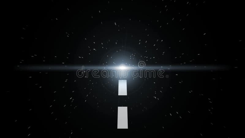 Loopable space road stock footage. Video of road, blinking - 45776146