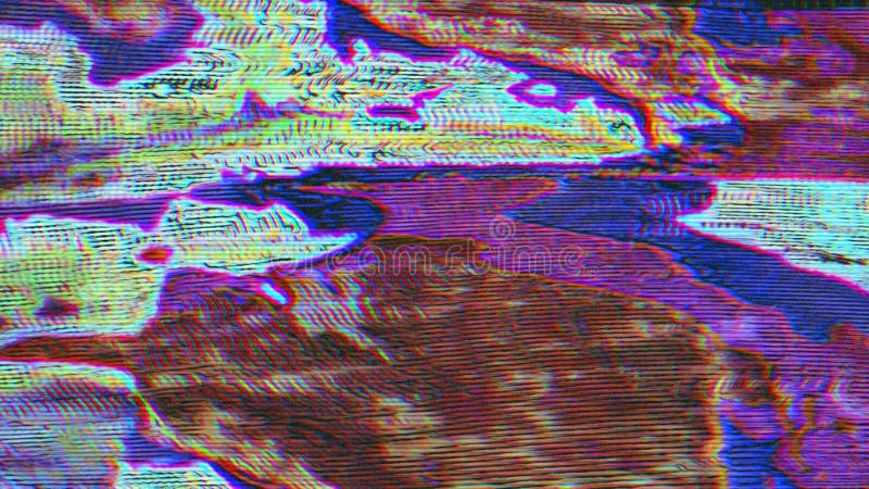 Loopable Spectral Texture. Surrealistic Light Transitions Stock Footage ...