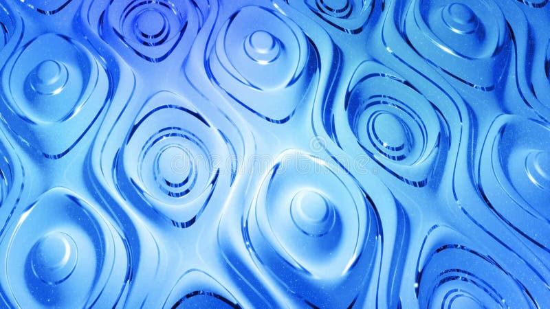 Looped Abstract Liquid Background - Vibrant Blue Liquid Animation with ...
