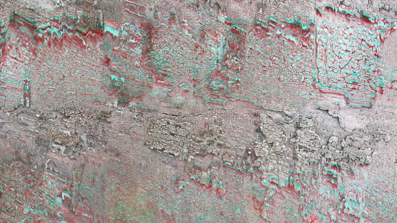 Looped Abstract Liquid Stone Texture. Glitch Imitation, Computer ...