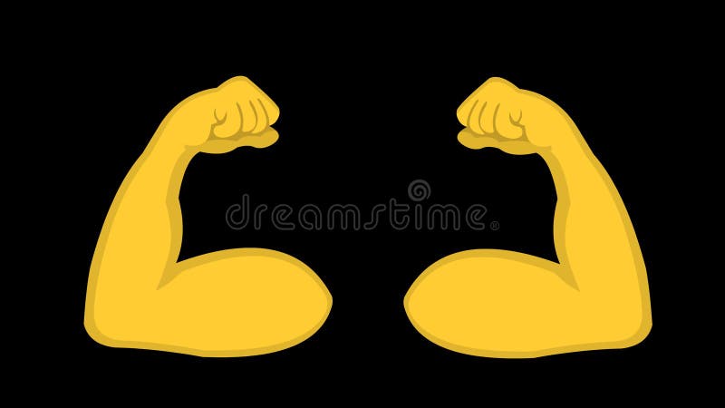 Biceps Exercise with Dumbbells. Man Workout Muscle Training Stock Video ...