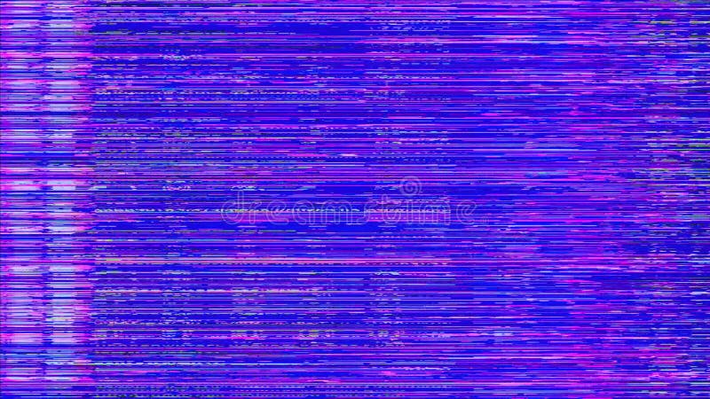 Looped Colorful Overlay. Data Mosh Concept, Computer Generated ...