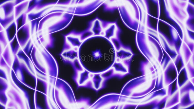 Flashing Purple Arrows in Circle Led Neon Vj Loop Animation Stock Video ...