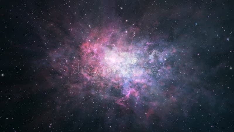 Looped Flight through Outer Space Stock Footage - Video of cosmic ...