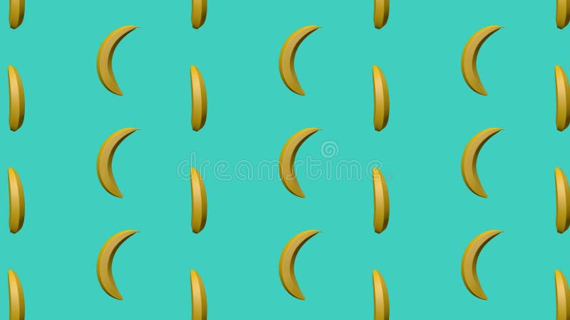 Looped Repeating Animated Background with Luma Matte Ice Cream ...