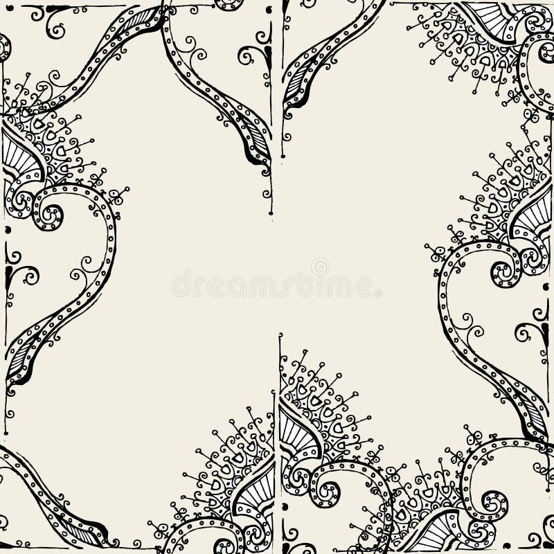 Seamless groovie pattern stock vector. Illustration of seamless - 155502399