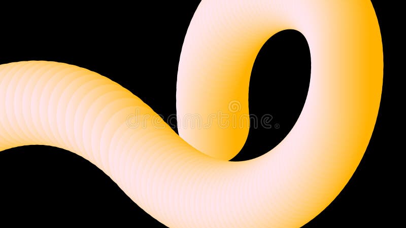 Soft Gradient Loop in Yellow Hue Background Stock Illustration ...