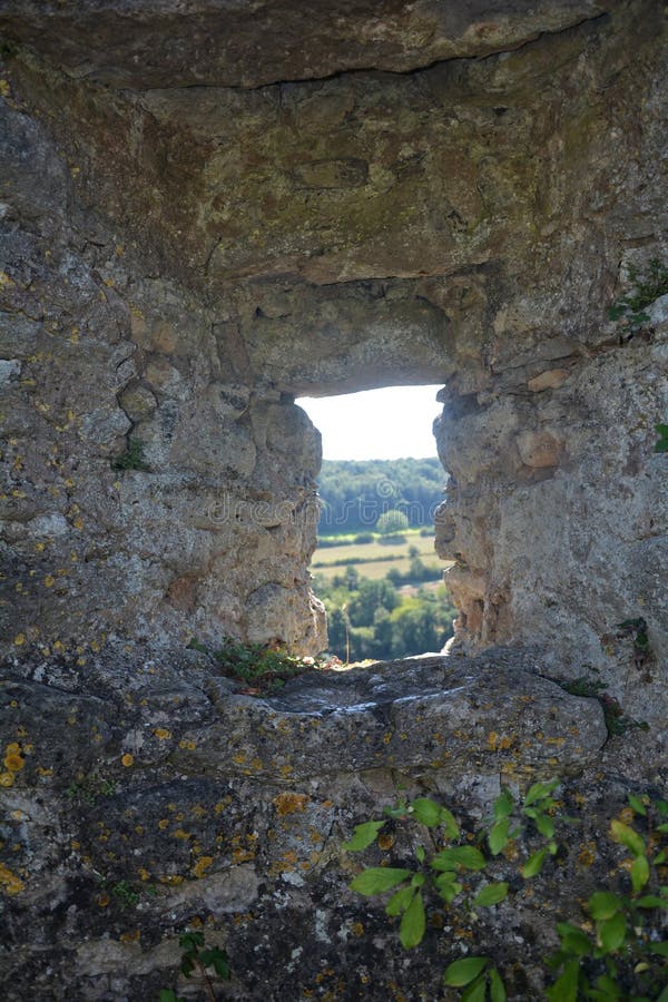 Loophole of Old Castle Wall Stock Image - Image of tower, europe: 148459807