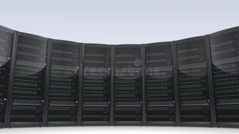 Looping Animation of Blade Server System Stock Video - Video of ...