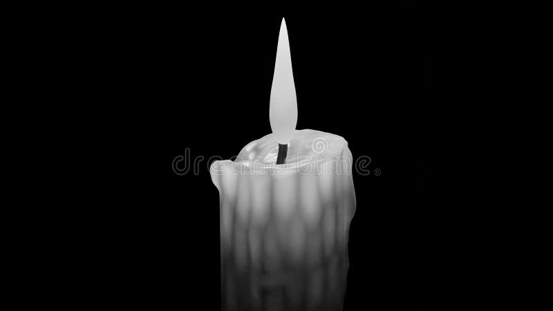 3d Animation Render of Abstract Ring Rotating. Smooth Hypnotic Pattern ...