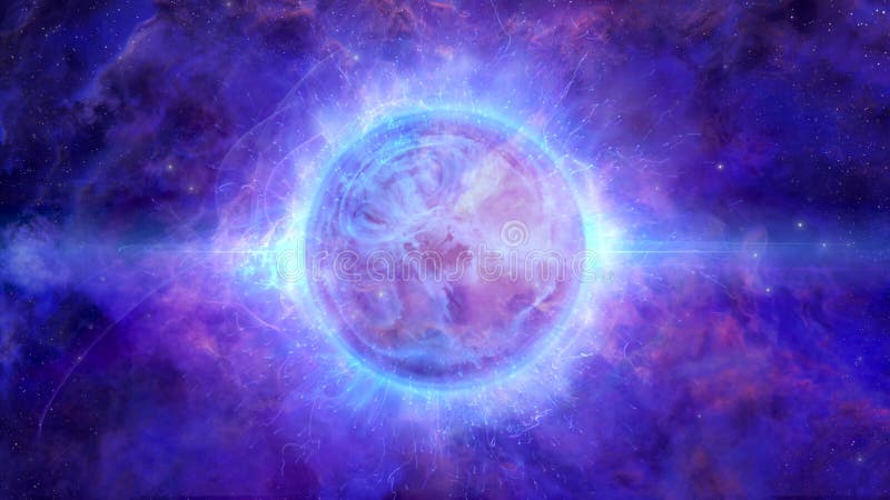 .Looping Animation of Flying through Glowing Nebulae Clouds and Stars ...