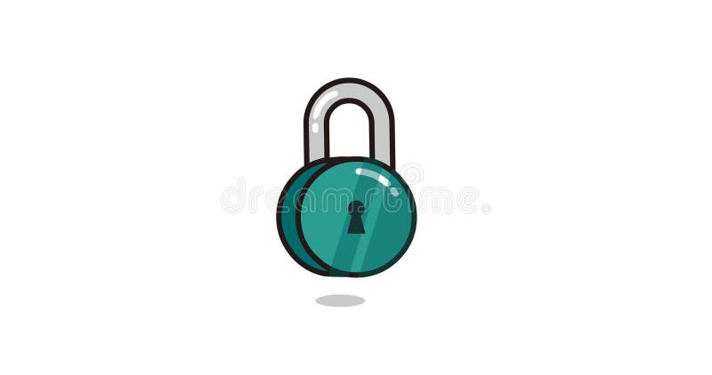 Looping Animation of the Padlock Opening and Closing, Suitable for ...