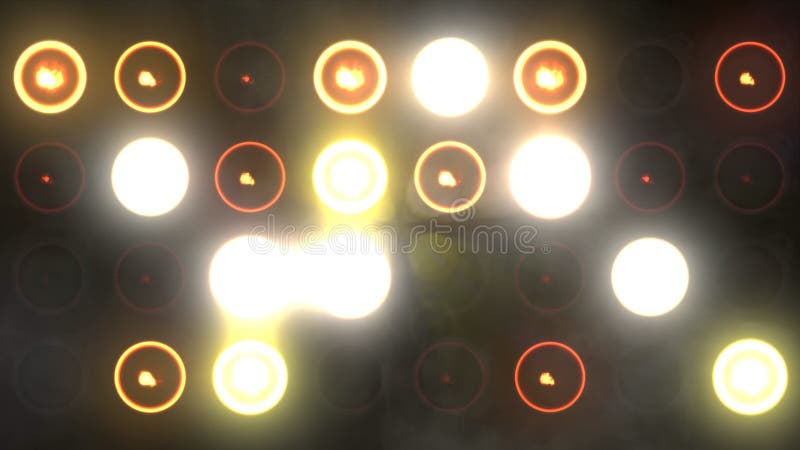 Looping Animation of Stage Lights Stock Footage - Video of animation ...
