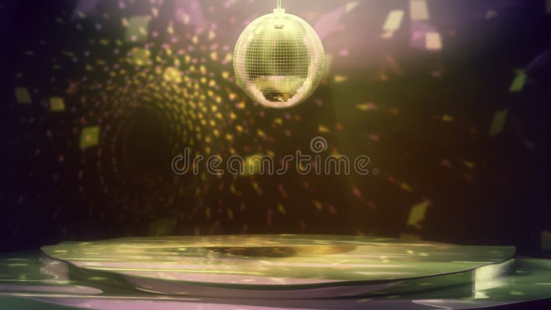 Disco Dance Floor Loop stock video. Video of nightclub - 263943313