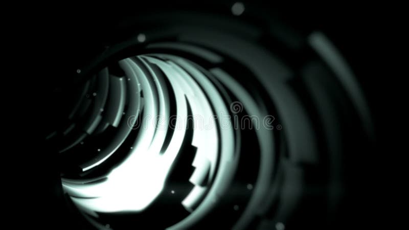 Looping Animation of a Wormhole, with Sparks. Stock Video - Video of ...