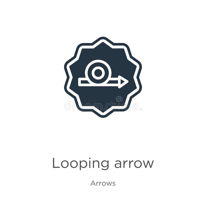 Looping Arrow Stock Illustrations – 238 Looping Arrow Stock ...