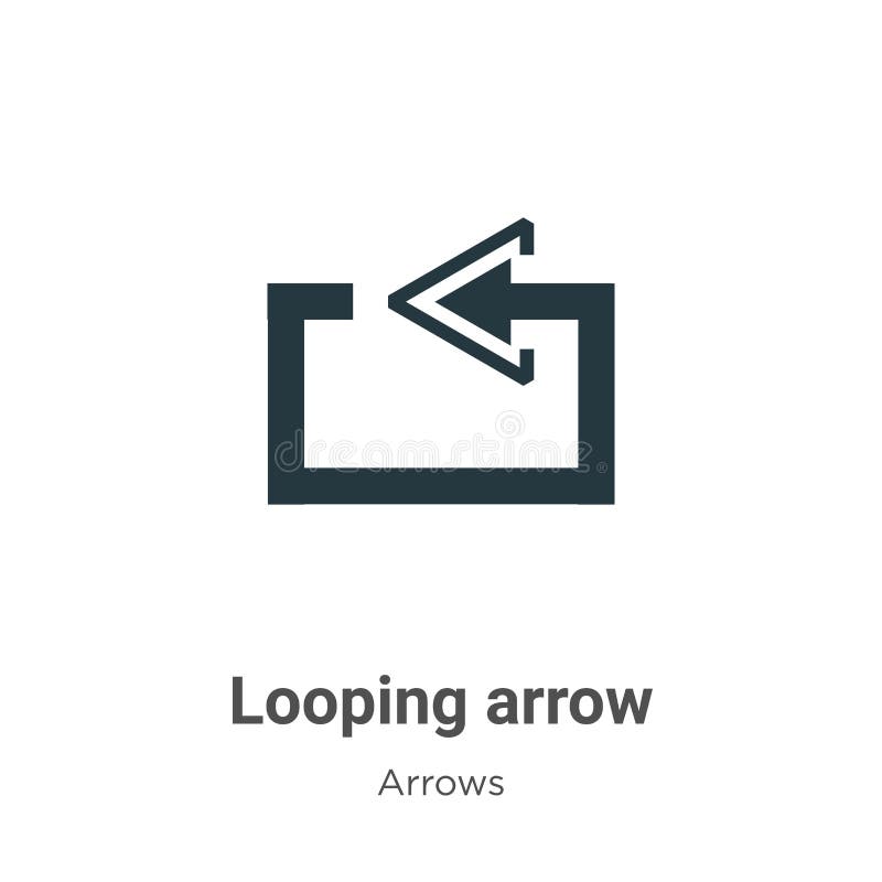 Looping Arrow Stock Illustrations – 166 Looping Arrow Stock ...