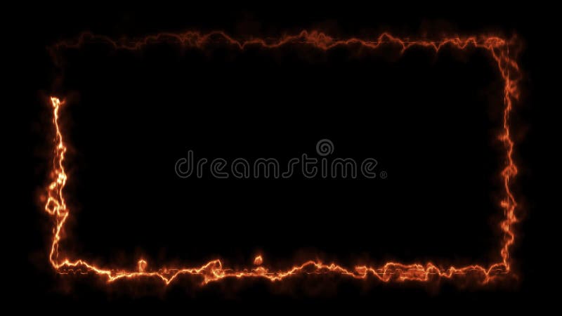 Looping Glowing Energy Neon Frame Stock Video - Video of energy ...