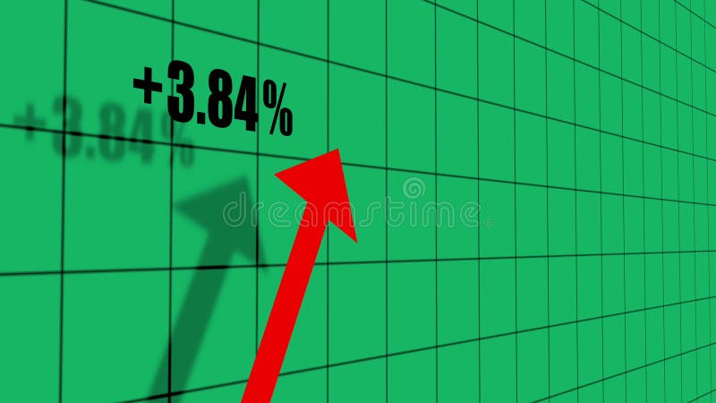 Looping Perpetual Growth Chart Stock Footage - Video of growth, concept ...