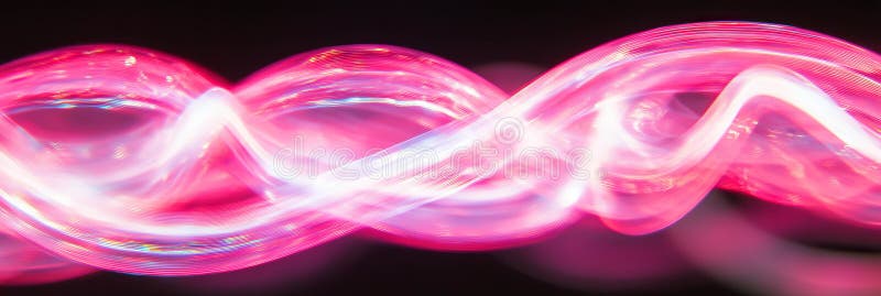 Looping Ruby Glows Create Mesmerizing Visual Patterns in Vibrant Colors ...