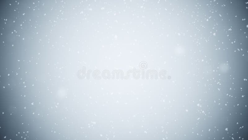 Winter Themed Snow Falling Background Loop Stock Footage - Video of ...
