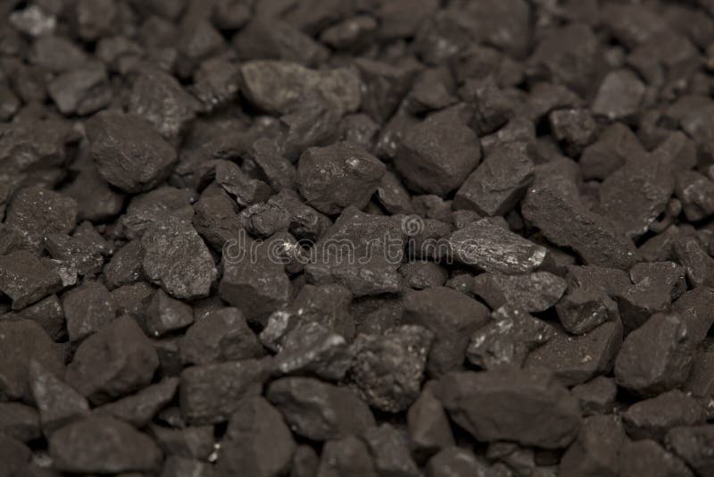 Loose Black Coal Used for Heating and Industry Stock Photo - Image of ...