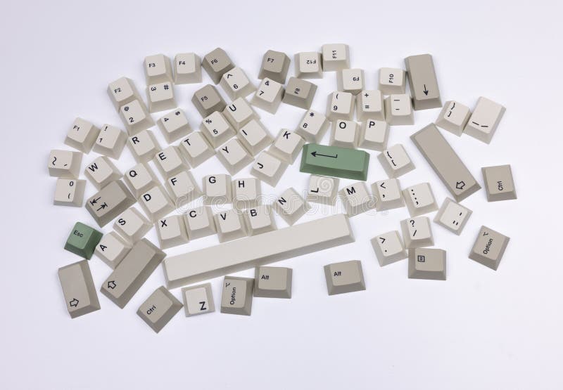 Messy keyboard stock photo. Image of technology, pattern - 698482