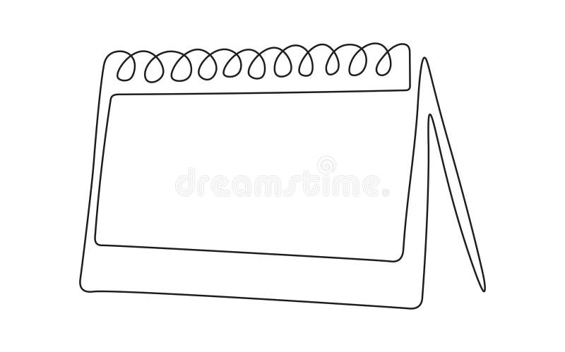 Monoline Calendar Stock Illustrations – 122 Monoline Calendar Stock ...