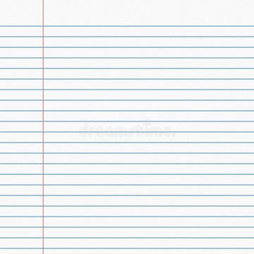 Loose leaf lines stock illustration. Illustration of loose - 7456547