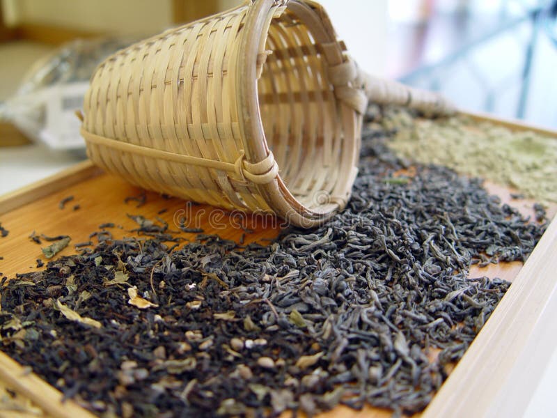 Loose Leaf Teas stock image. Image of herbs, black, spices - 11079259