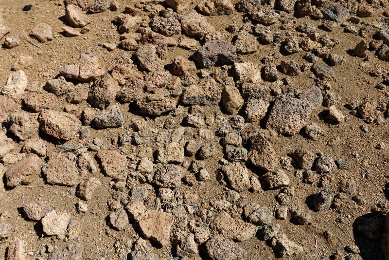 Loose Stones from Volcanic Rock Stock Photo - Image of island, rock ...