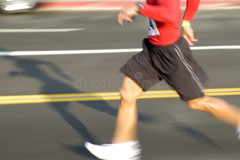 Lopende mens stock afbeelding. Image of looppas, lente - 512231