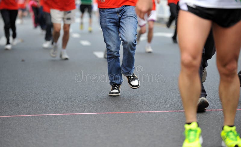 Lopende voeten stock afbeelding. Image of voet, voeten - 23856689