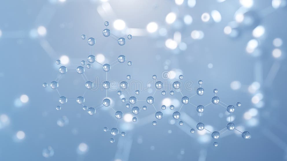 Loperamide Molecular Structure 3d, Antidiarrhea Agent, Structural ...