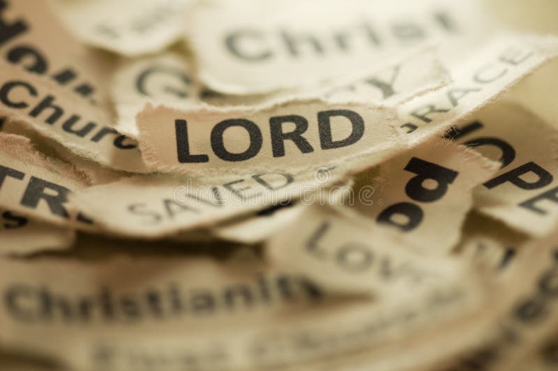 The Word of the Lord Symbol. Turned the Wooden Cube and Changed the ...