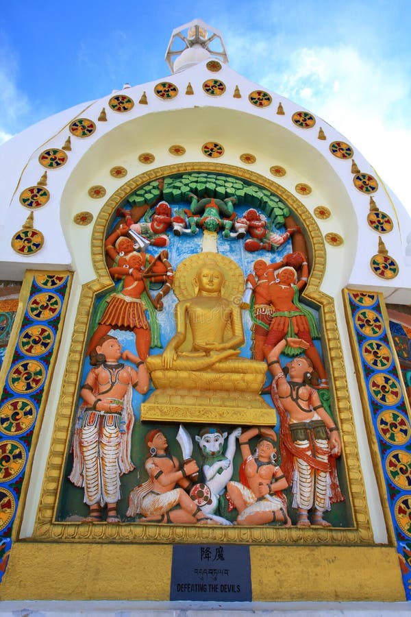 Lord of Buddha Hand Statue. Stock Image - Image of thailand, spirit ...