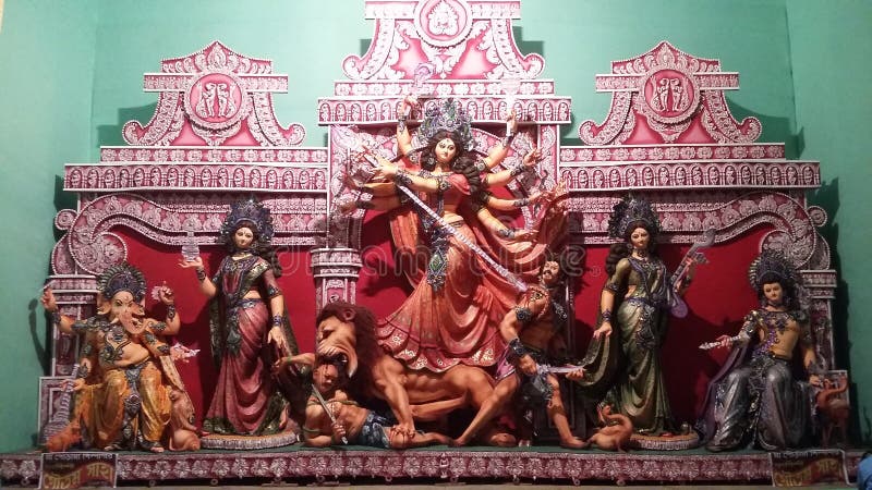 Lord durga pic stock image. Image of painting, lord - 178891329