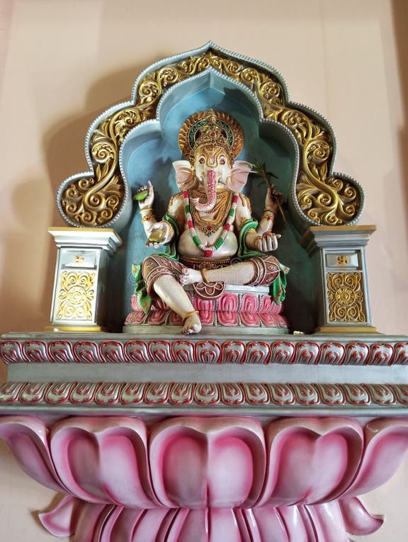 Lord Ganesh Devta stock photo. Image of india, relief - 295772242