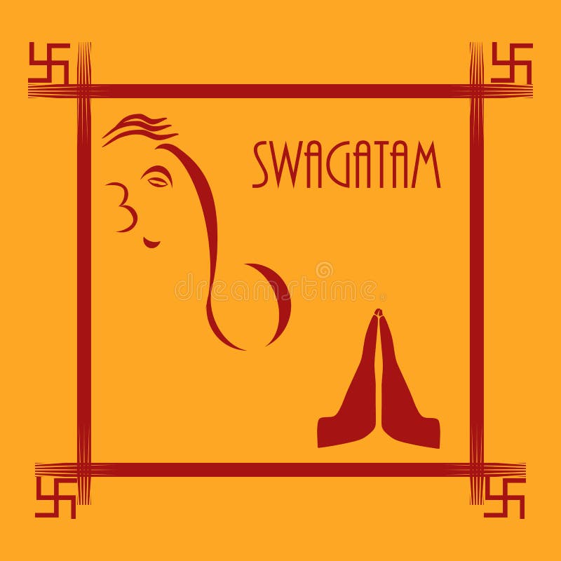 Swagatam Stock Illustrations – 29 Swagatam Stock Illustrations, Vectors ...