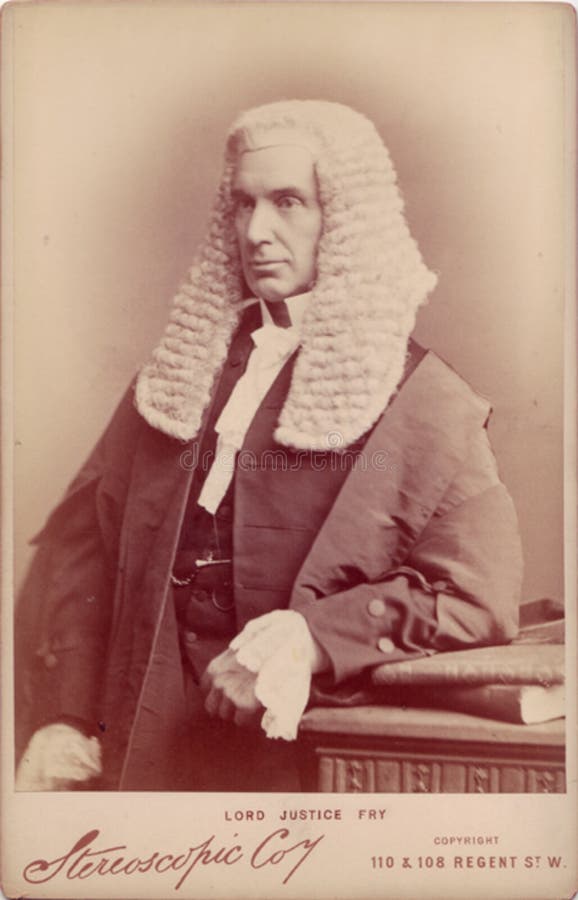 Lord Justice Fry Picture. Image: 222406925
