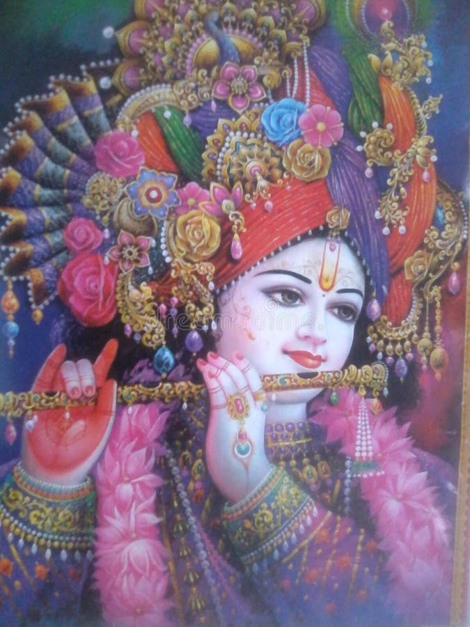 This is the God of India. he is Lord Krishna Editorial Stock Photo ...