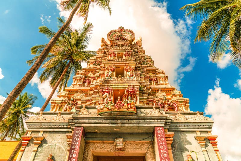 Lord Krishna Temple in Bangalore Stock Image - Image of godess ...