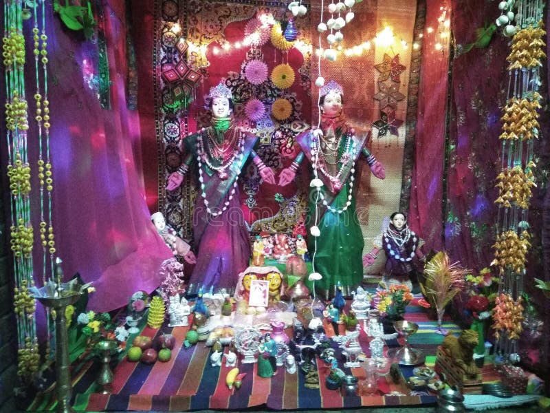 Lord lakshmi stock photo. Image of lord, pooja, festival - 99490162